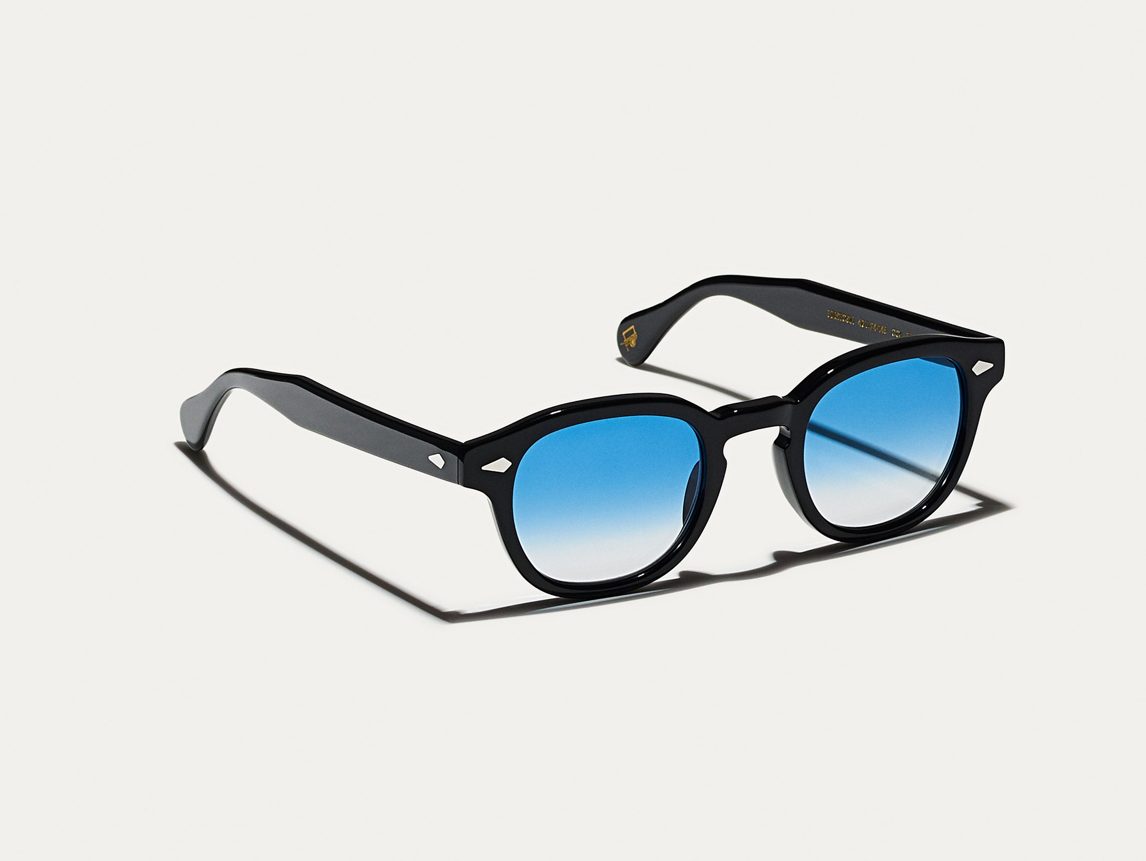 Солнцезащитные очки Moscot LEMTOSH BLACK BROADWAY BLUE FADE купить в Москве