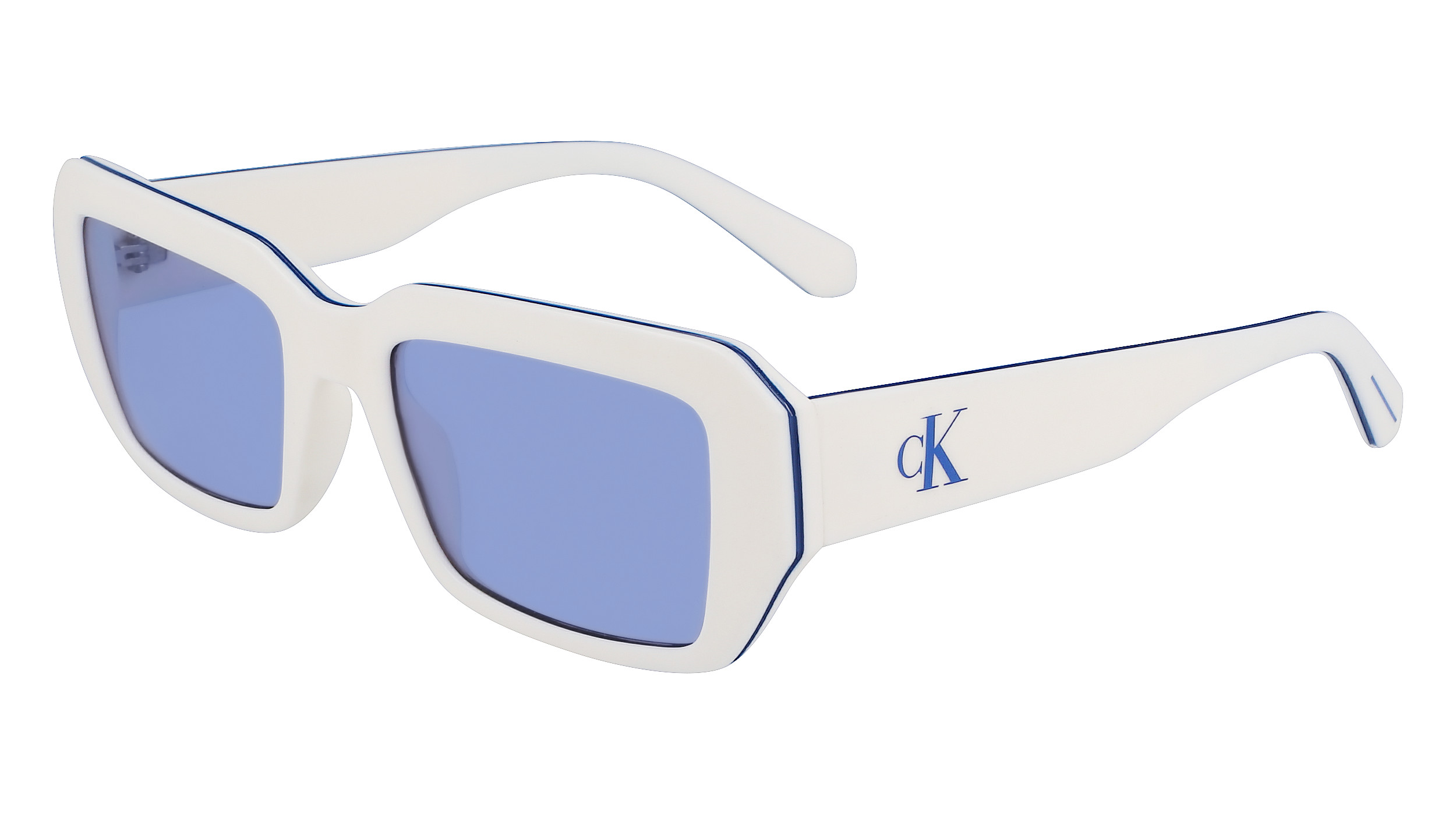 Calvin klein sunglasses white store